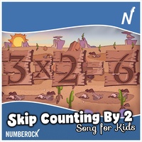 Numberock - Skip Counting by 2 Song for Kids | TikTok