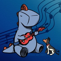 The Blue Dinosaur - you're doing a good job and your hair looks nice ...