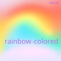 Initial M - rainbow-colored | TikTok