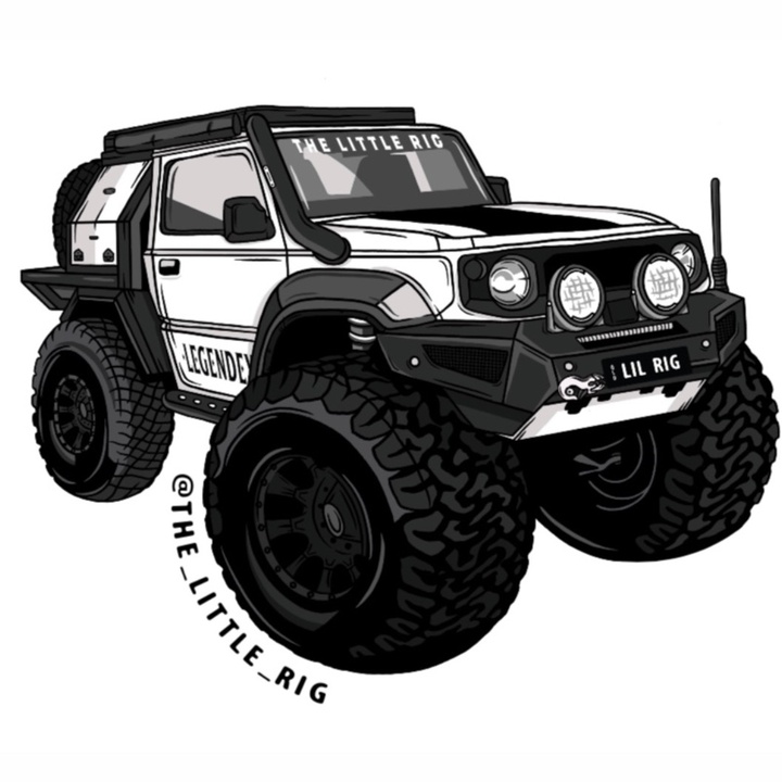 First mod on our new black Jimny was the Suspension Lift with IMS ...